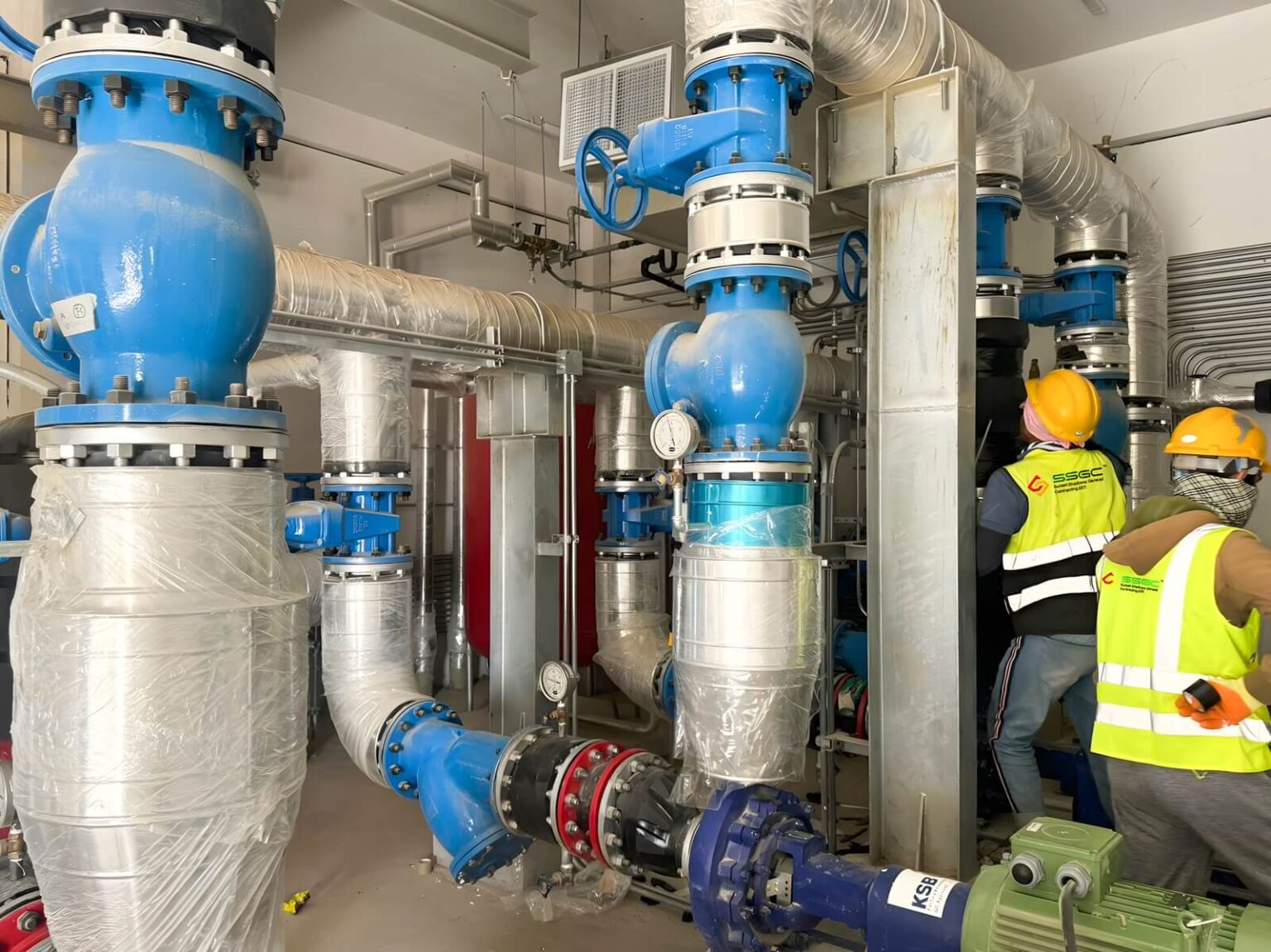 Complex Piping System Installation – Sunset Shadow General Contracting